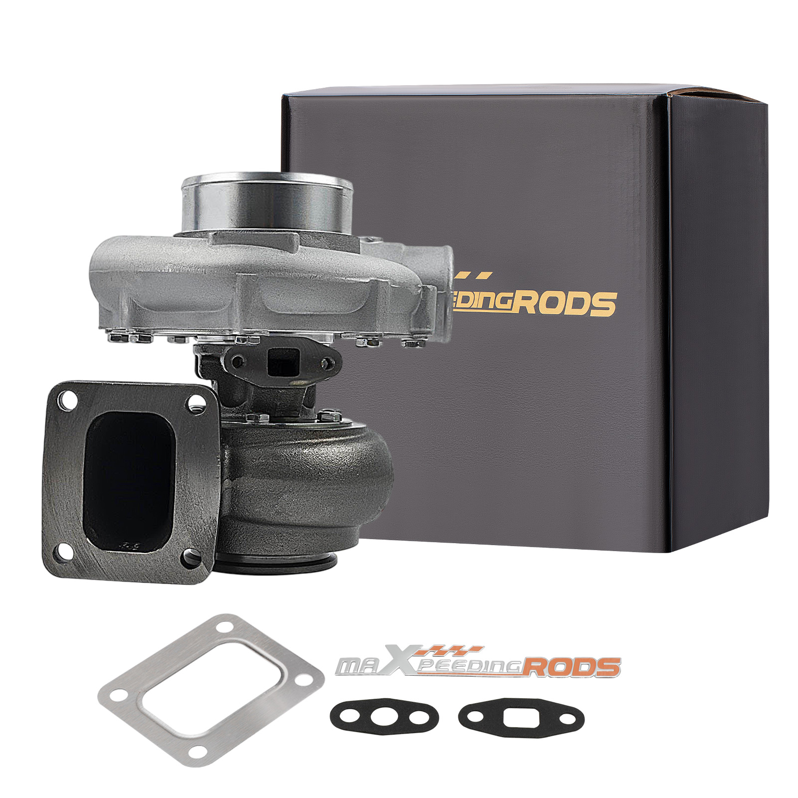 MaXpeedingrods T76 Turbocharger .96 A/R Comp .80 A/R Oil cold 500+HP V ...
